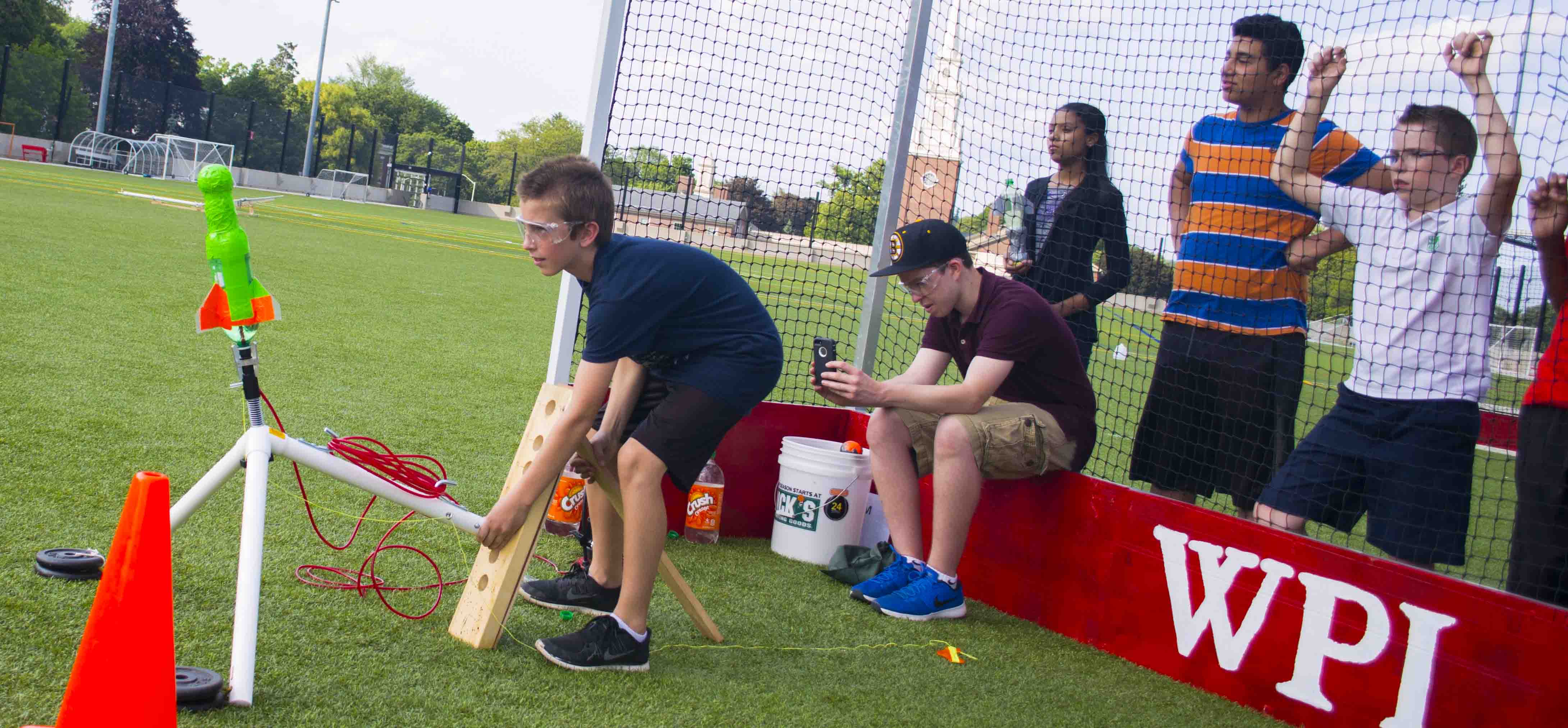 Water Rocket Competition | Annual Events | News & Events | WPI