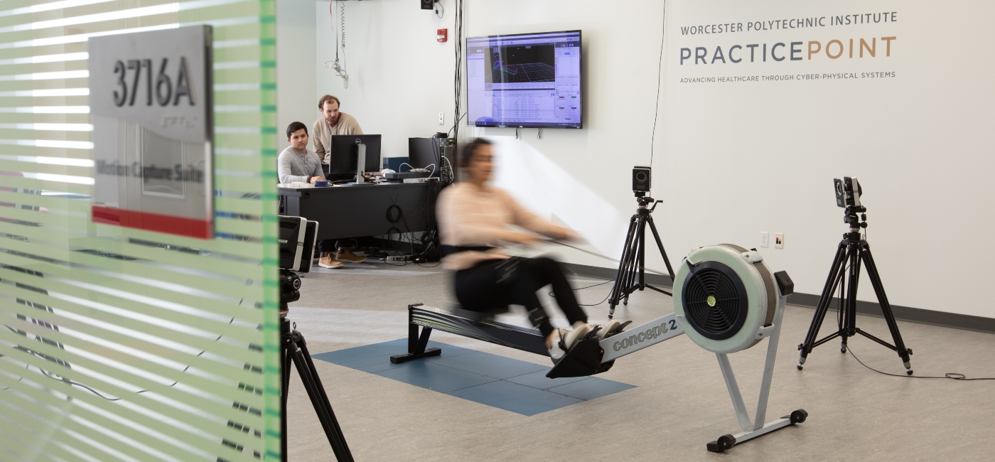 Motion Capture Lab at PracticePoint in Worcester, MA