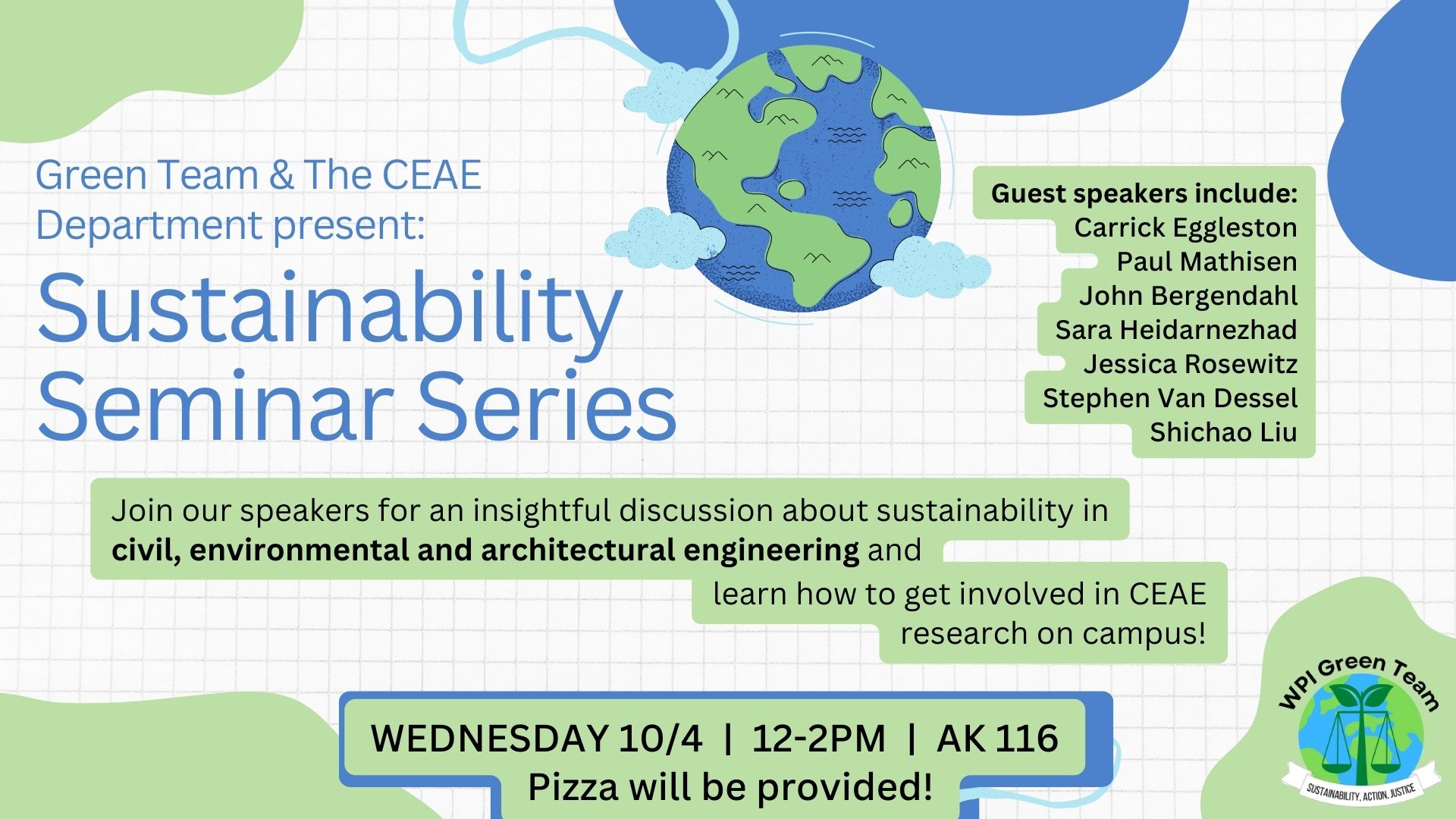 Sustainability & CEAE Seminar | Worcester Polytechnic Institute