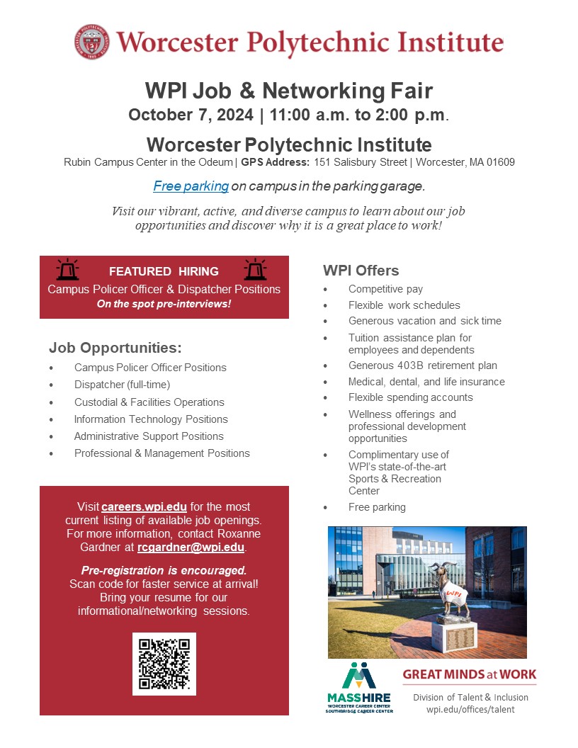 Careers | Worcester Polytechnic Institute