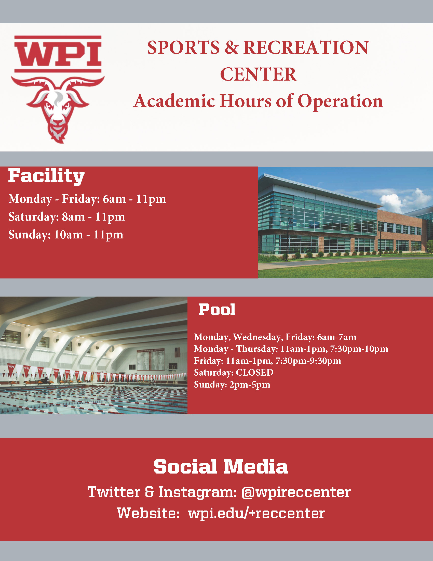 Sports & Recreation Center | Worcester Polytechnic Institute